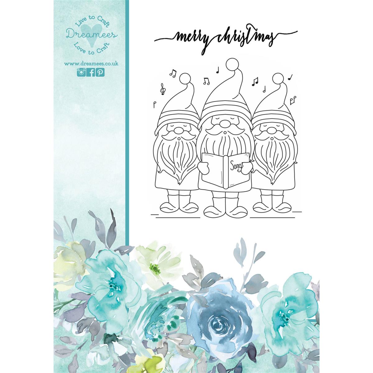 Dreamees- Singing Gnomes Stamp Set | HobbyMaker