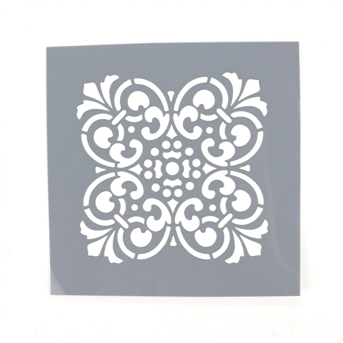 Decorative Flourish Stencil | HobbyMaker