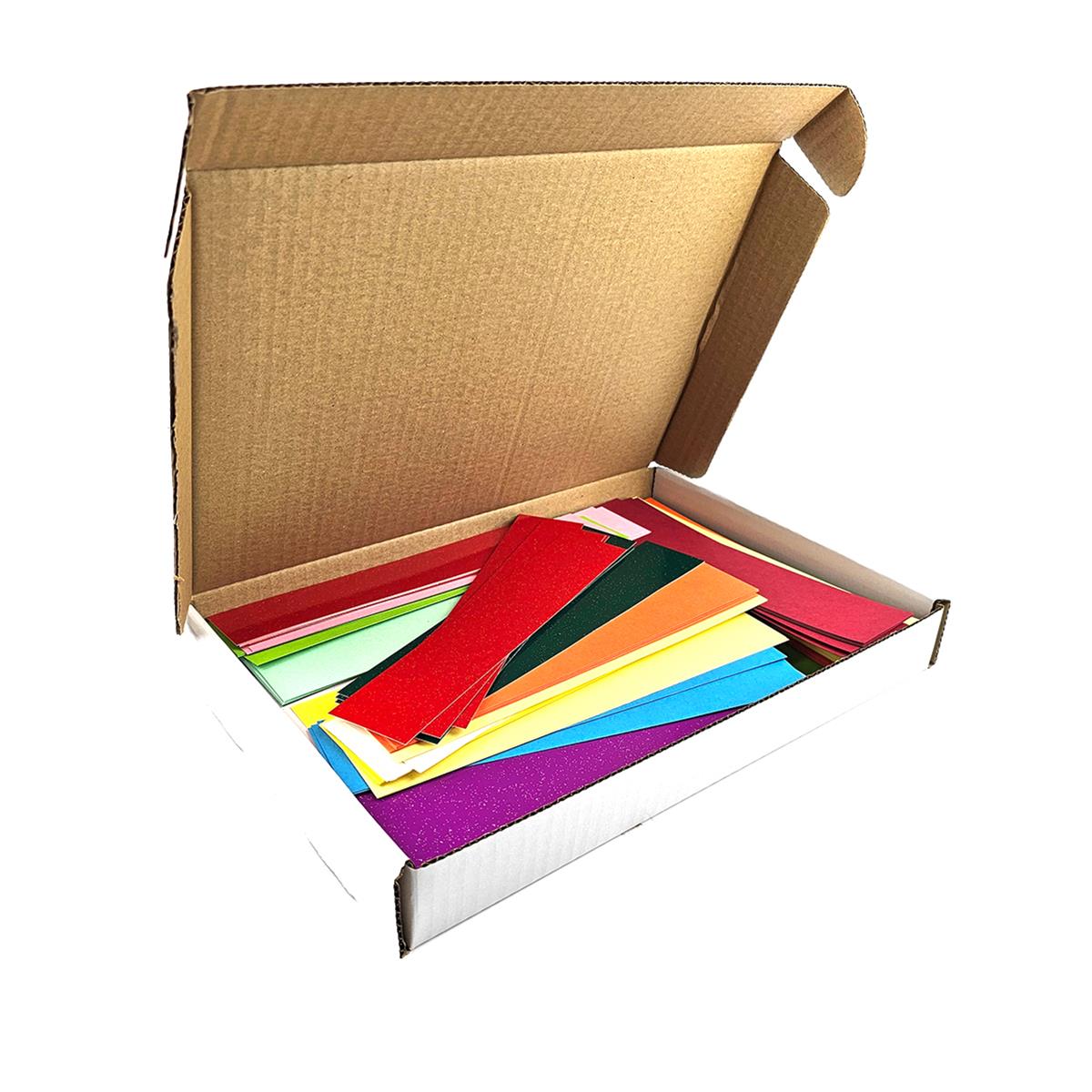 Paper Dienamics - Crafty Colours Kilo Card Box - 1 Kilo | HobbyMaker