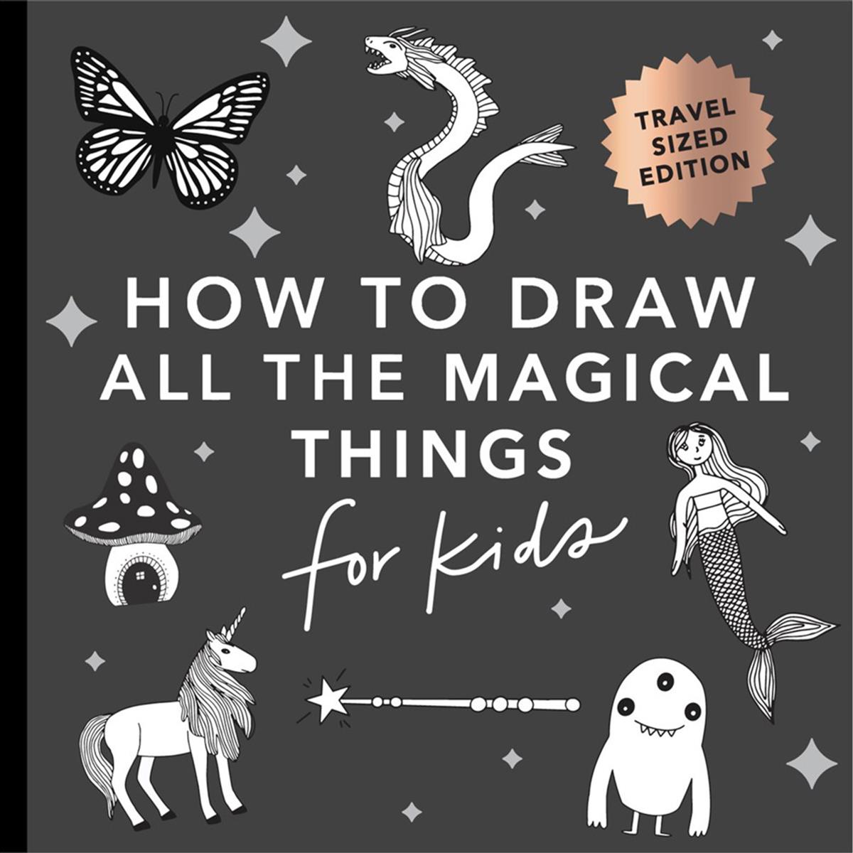 How to Draw Magical Things for Kids Mini Edition- Paperback Activity ...