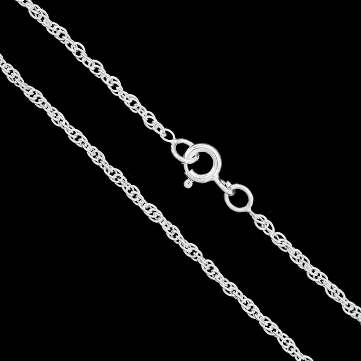 925 Sterling Silver 30 Inch Rope Chain 1.8mm with Spring Lock Pack Of ...