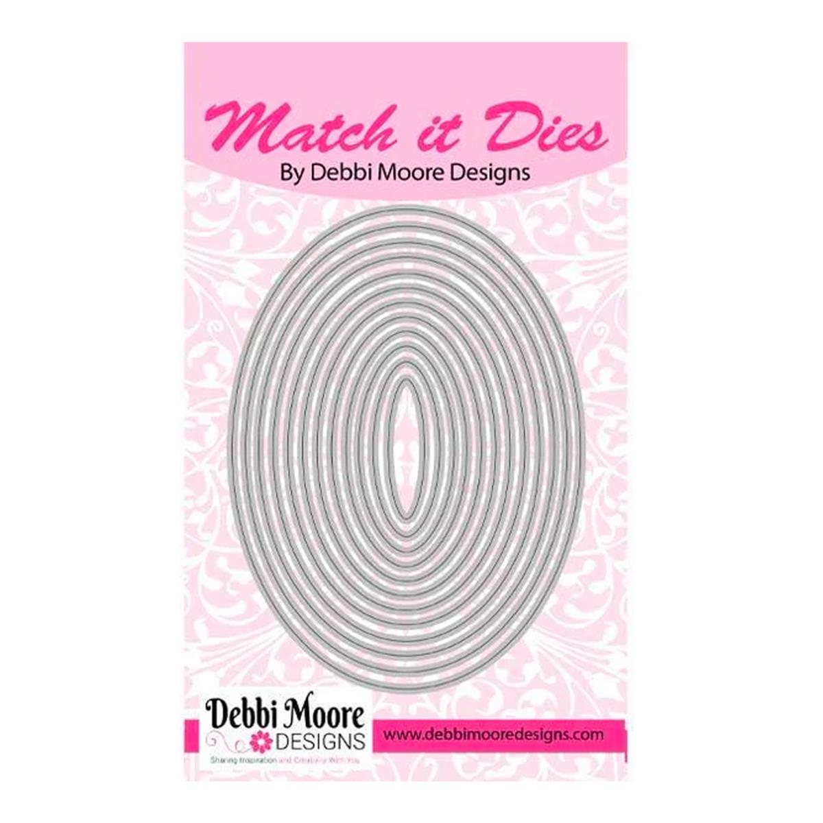 Match It Nesting Dies - Oval | HobbyMaker