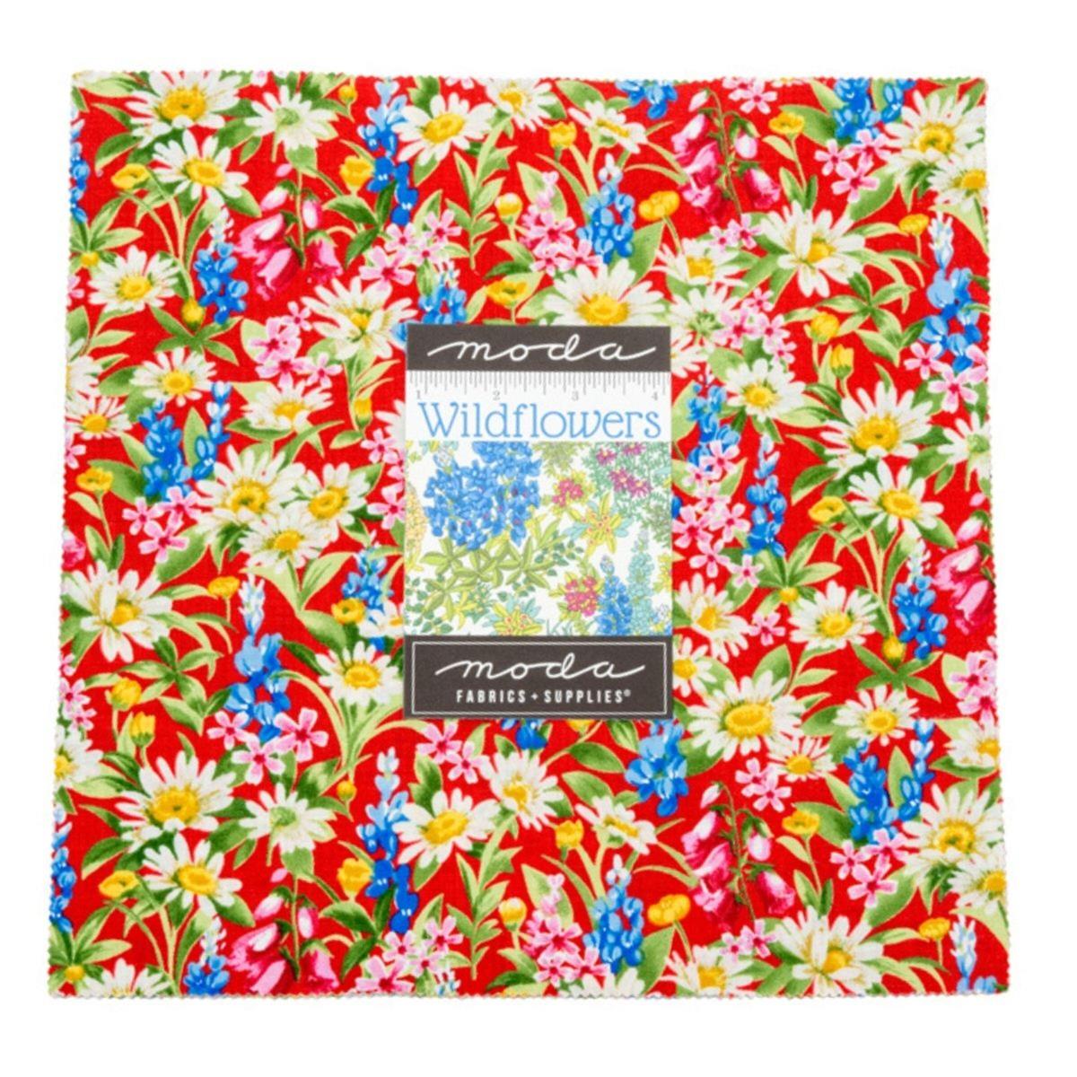 Moda Wildflowers 10 Inch Charm Pack 42 Pieces | SewingStreet
