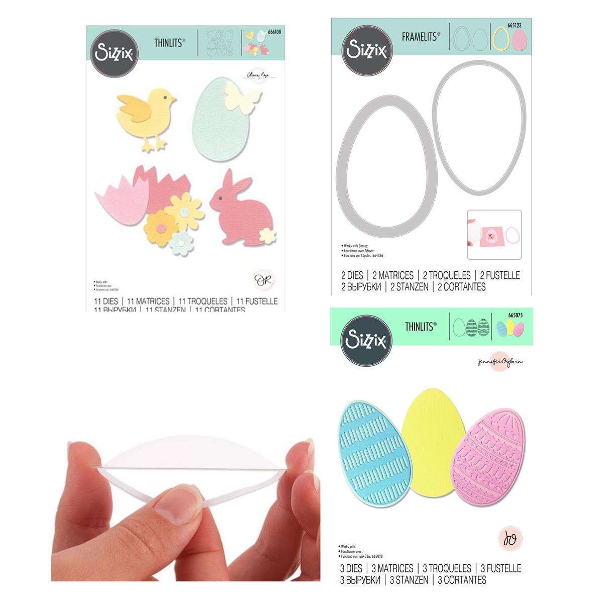 Sizzix - Eggs Shaker Bundle | HobbyMaker