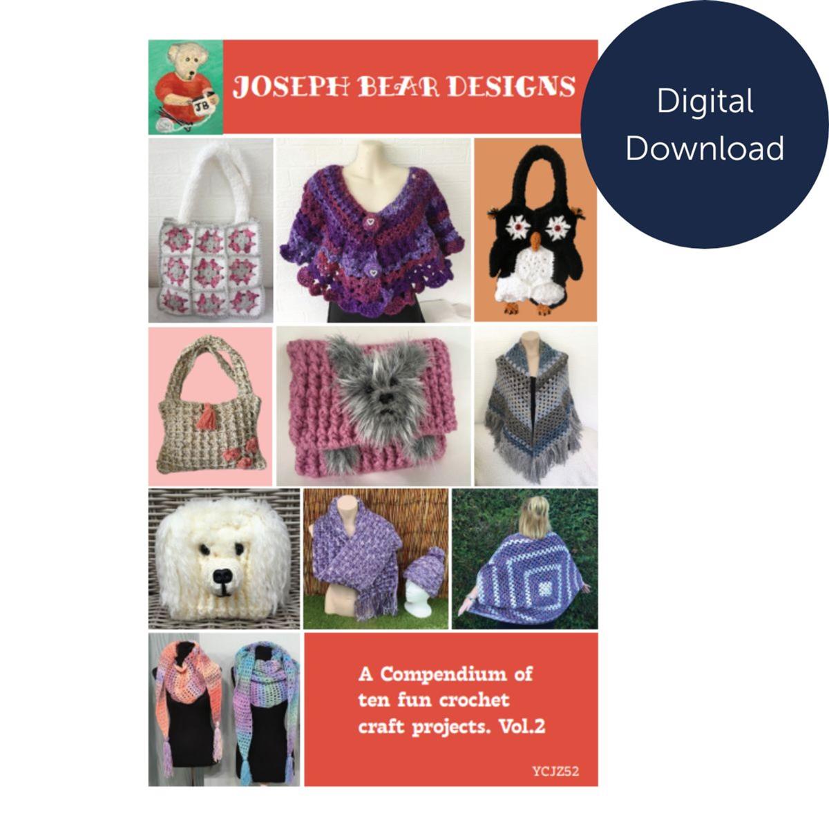 Joseph Bear Designs Pattern Bundle Volume 2 (10 Patterns) - Digital ...