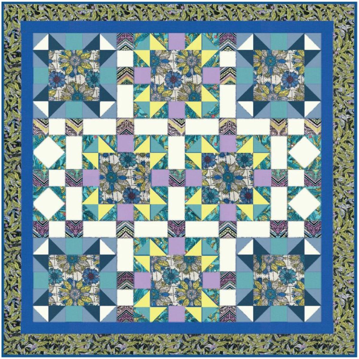 My Sunflower Quilt Kit 160 x 160cm | SewingStreet