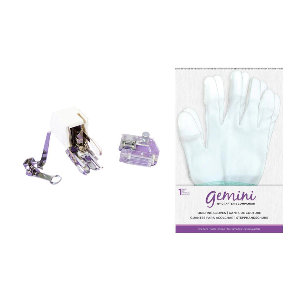 Gemini - Quilting Machine Feet Set with FREE Quilting Gloves | SewingStreet