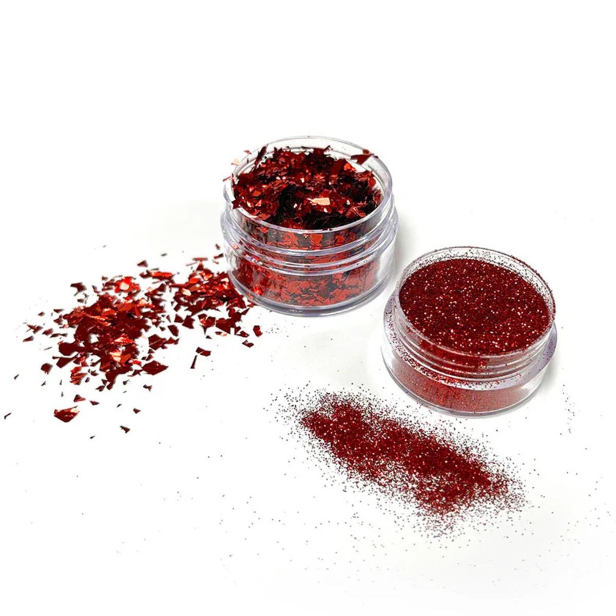 Cosmic Shimmer Spangles Red Velvet Duo Set | HobbyMaker