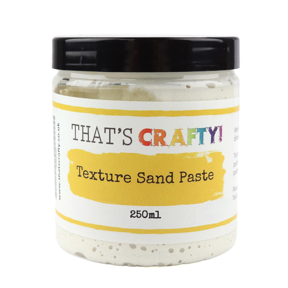 That's Crafty! Texture Sand Paste - 250ml | HobbyMaker