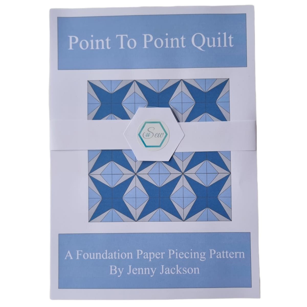 Jenny Jackson's FPP Beginners Point to Point Quilt Pattern & Templates ...