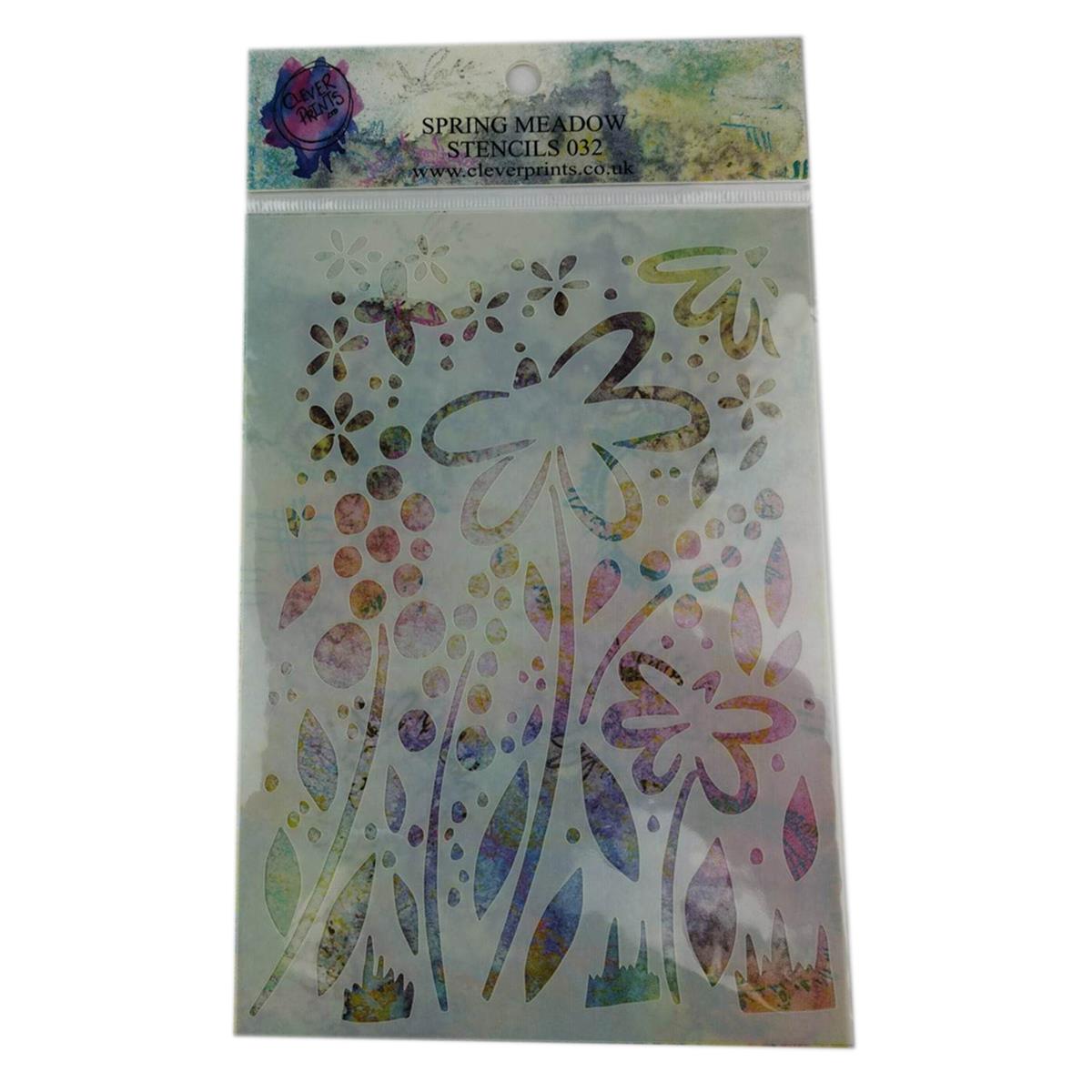 A5 Stencil - Spring Meadows | HobbyMaker