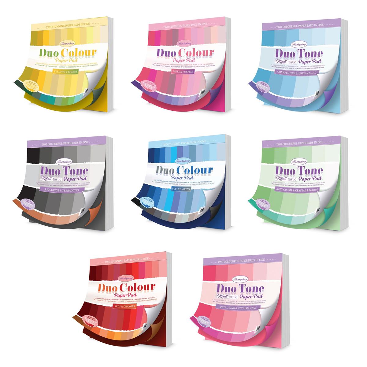 Hunkydory - Duo Colour Paper Pad 3 for £19.78 | HobbyMaker