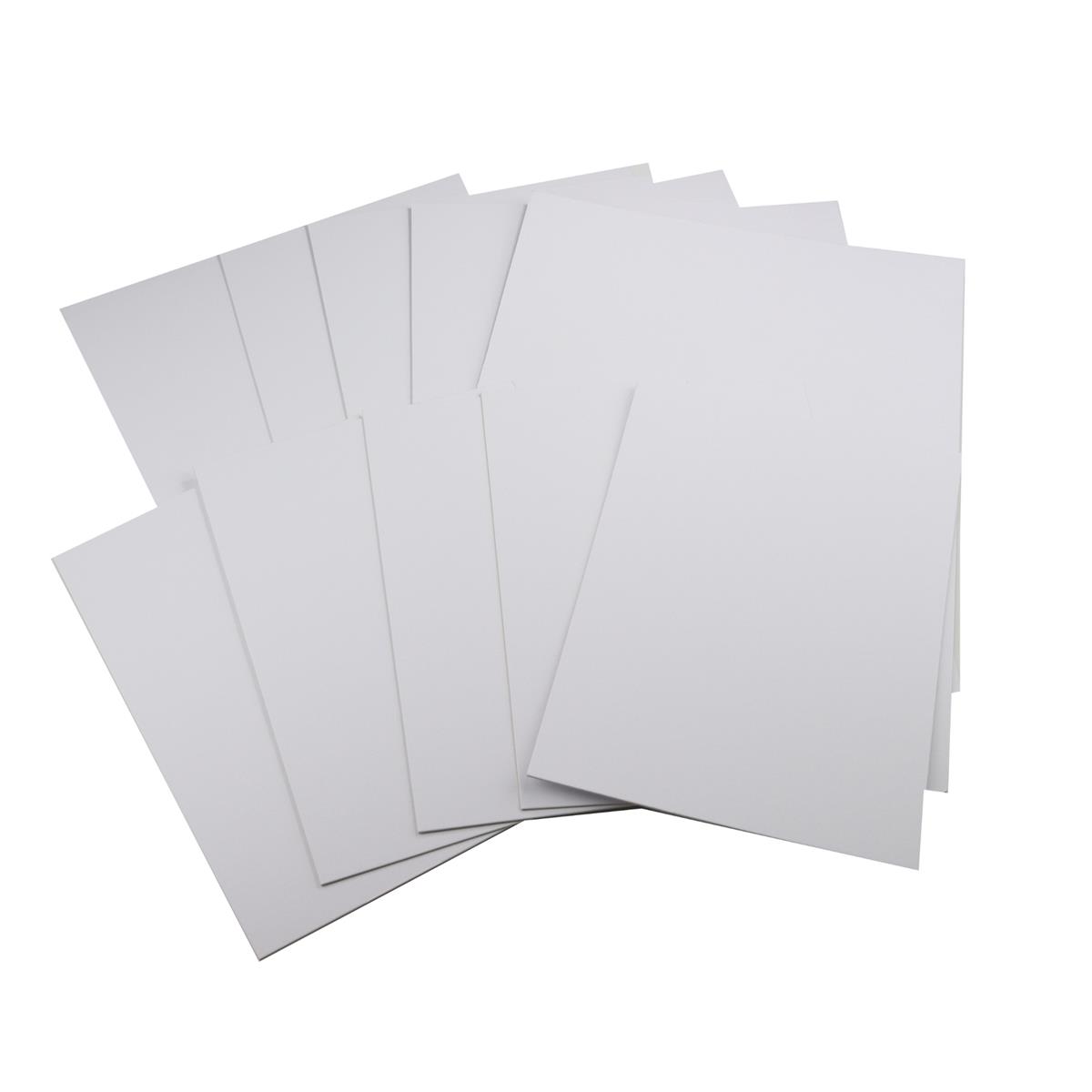 Mixed pack of mount board - 5 large and 5 small sheets | HobbyMaker