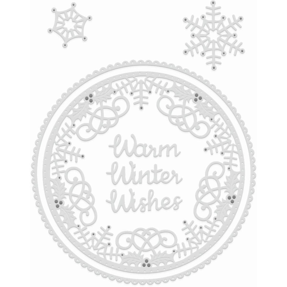 Sweet Dixie Warm Winter Wishes Frame | HobbyMaker
