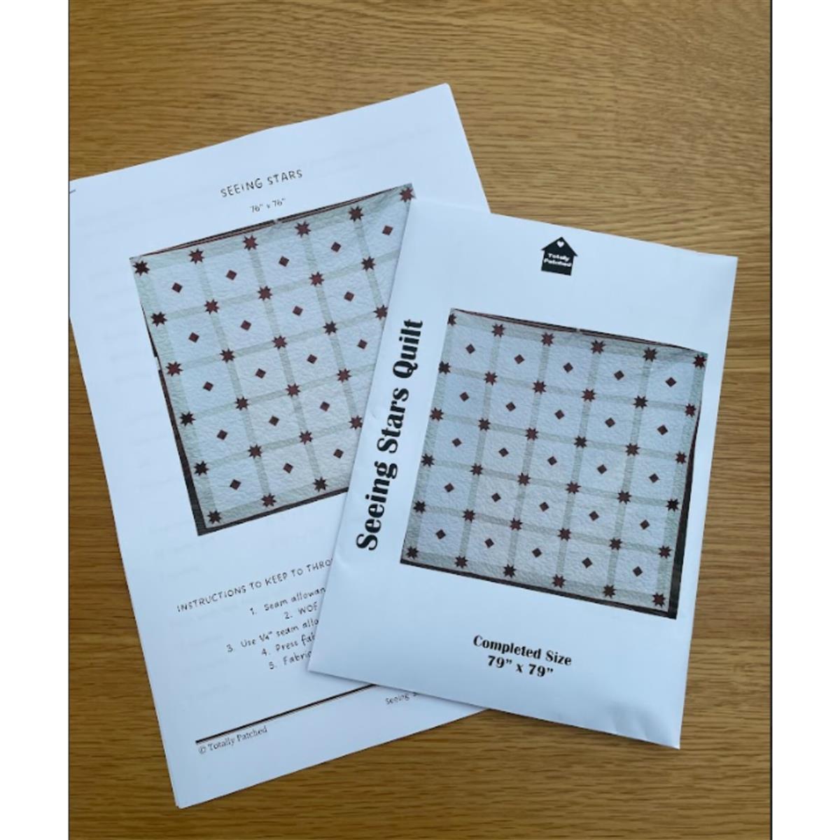 Totally Patched - Seeing Stars Quilt Pattern | SewingStreet