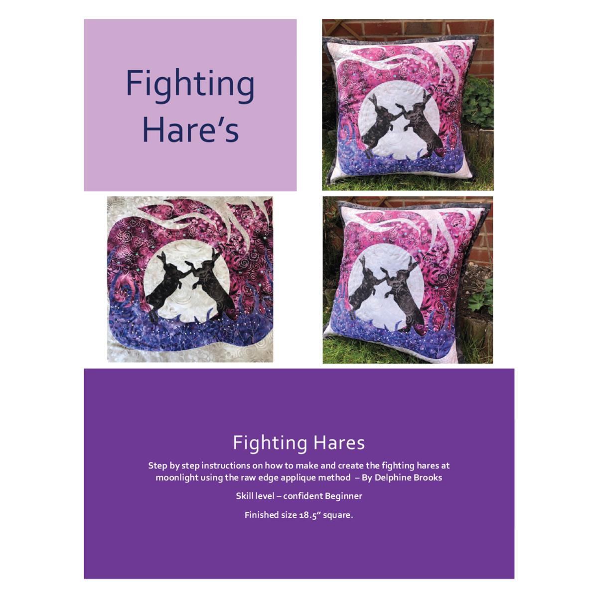 Delphine Brooks' Fighting Hare's Applique Cushion Instructions ...
