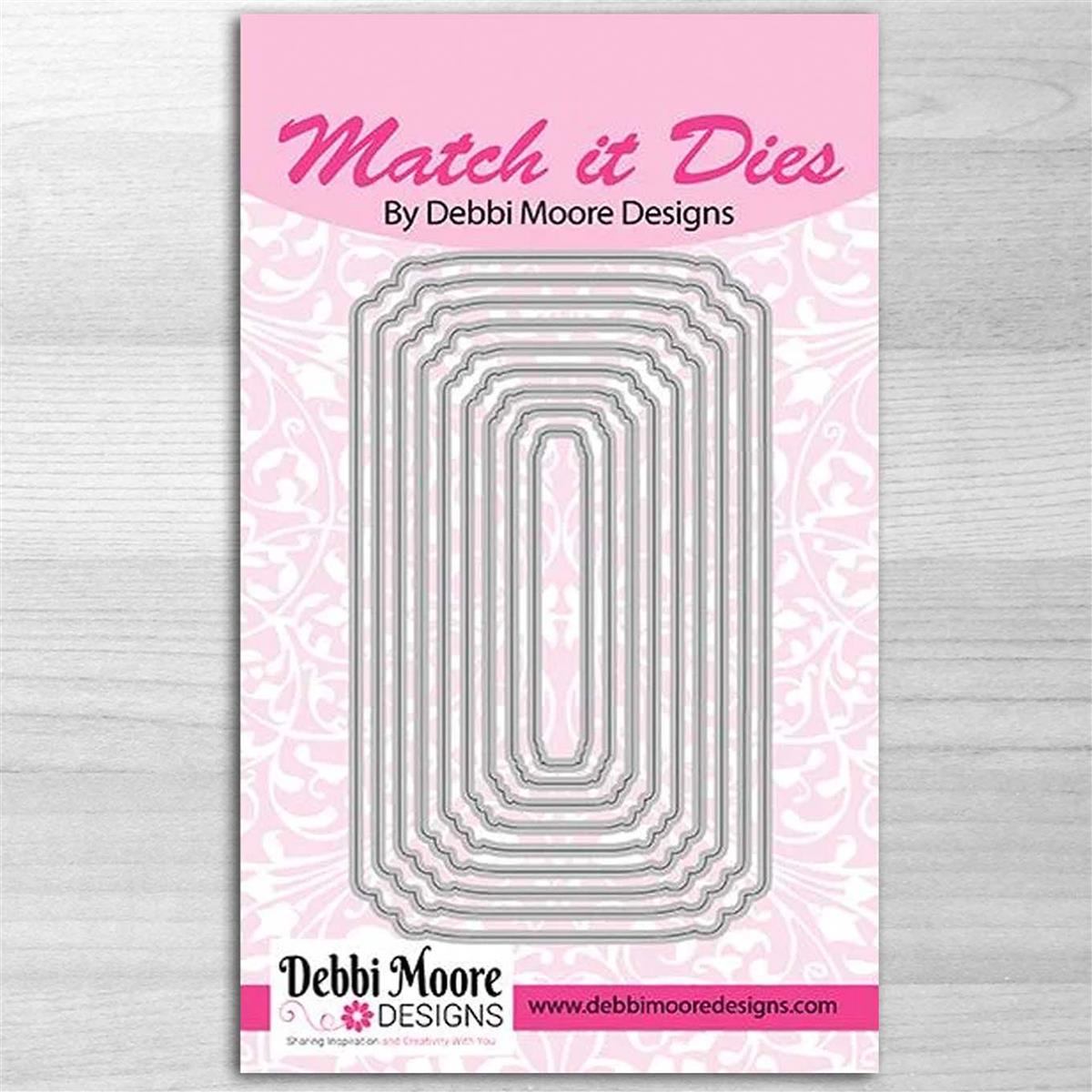 Match It Scalloped Frame Nesting Die | HobbyMaker