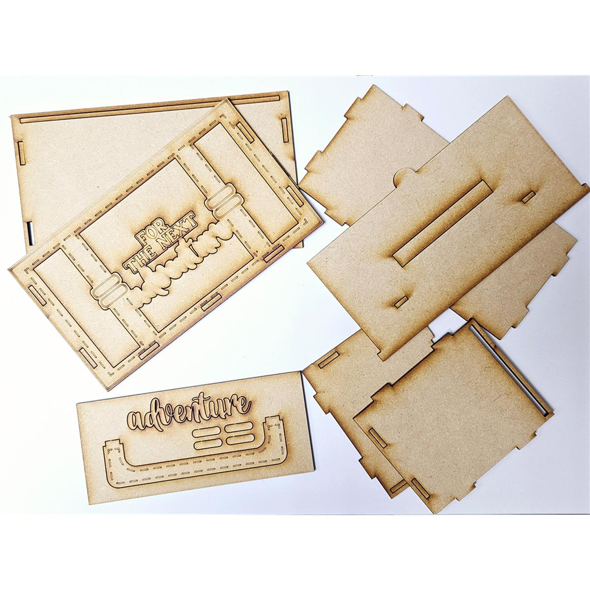 Pearlywinks For The Next Adventure Money Box MDF kit | HobbyMaker