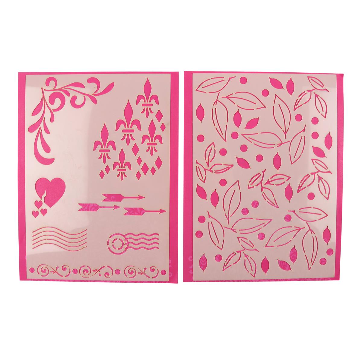 Personal Impressions A5 Stencils | HobbyMaker