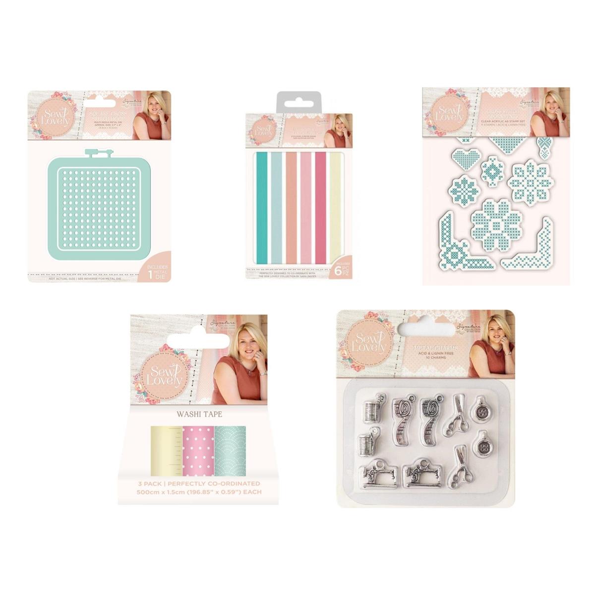 Sara Signature Sew Lovely Cross Stich Die Mini Bundle - Special Price ...