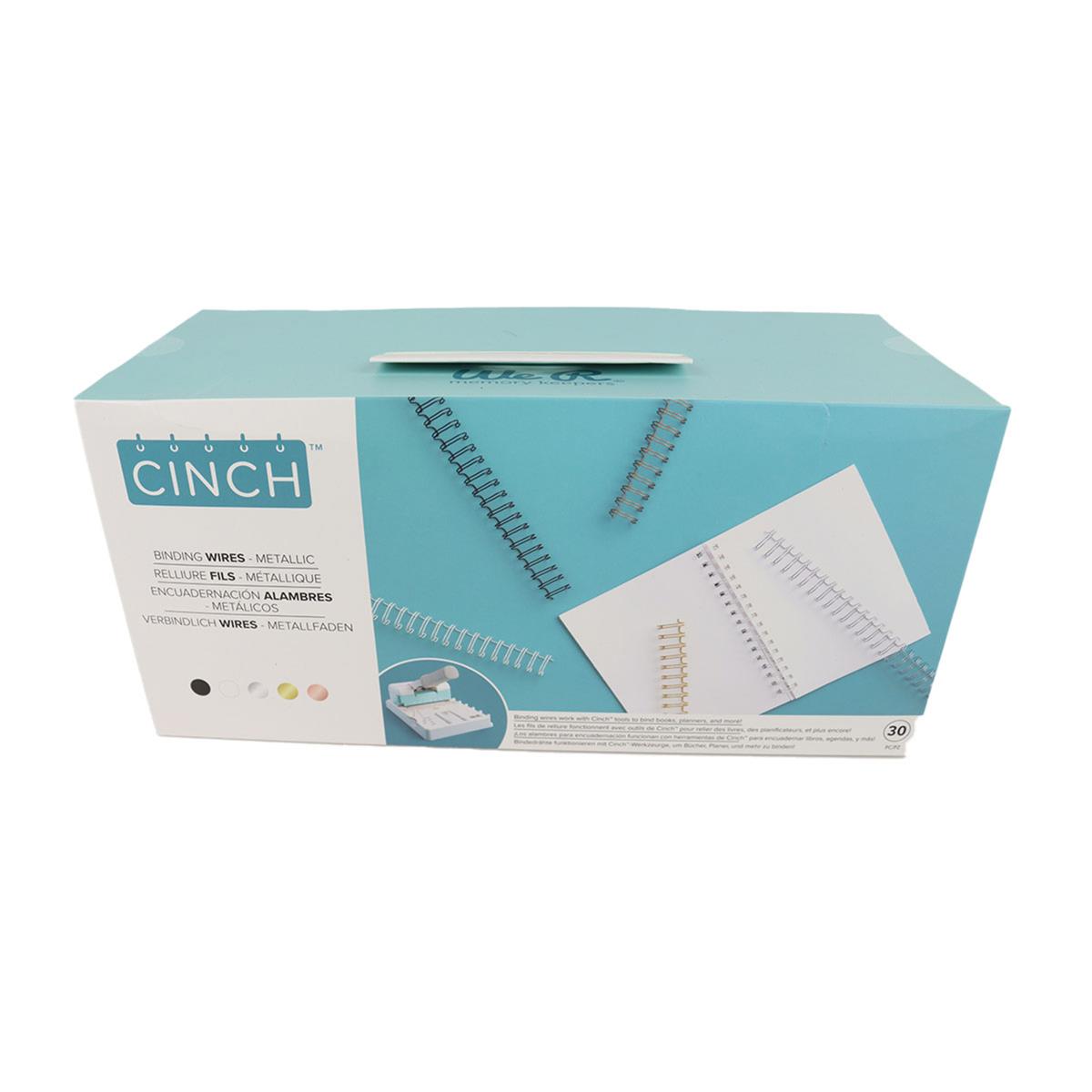 We R Makers - Cinch Binding Wires - Metallic, Pack of 30pcs | HobbyMaker