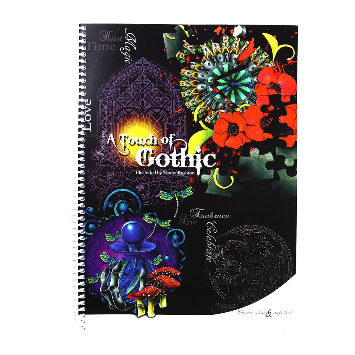 Sanntangle - A touch of gothic colour and tangle book | HobbyMaker