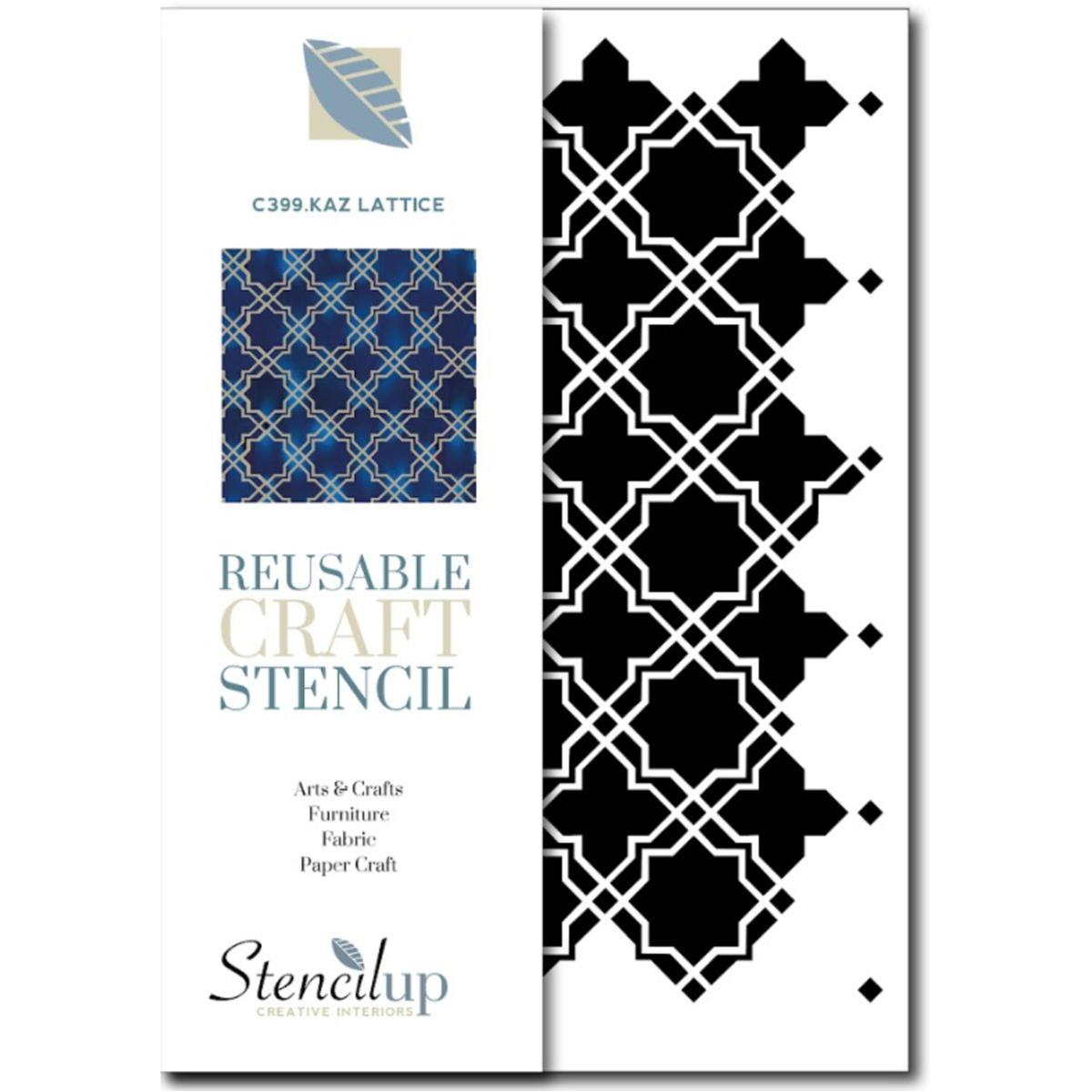 Stencil Up Kaz (A4 adhesive-backed stencil) | SewingStreet