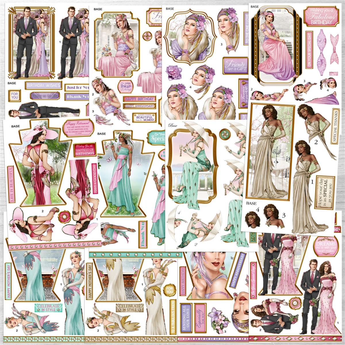 Debbi Moore Designs - Art Decoupage Kit with Forever Code | HobbyMaker