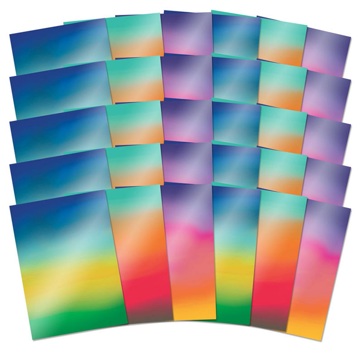 Mirri Card Specials - Abstract Skies - 30 sheets of Mirri card (10 ...