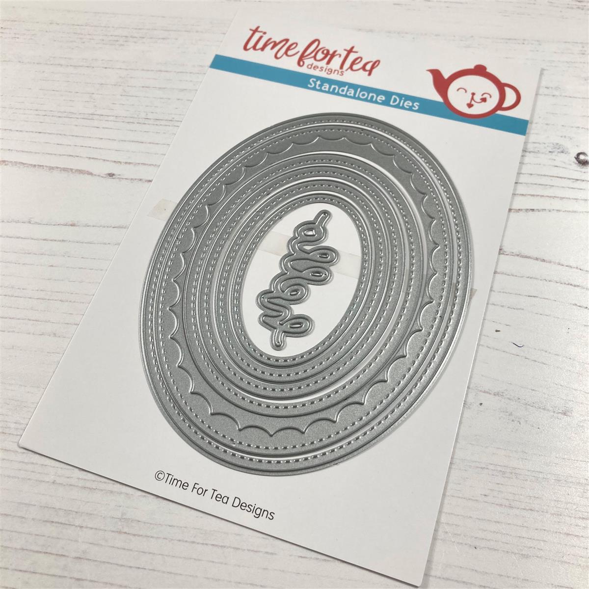 Oval Scalloped Dies | HobbyMaker