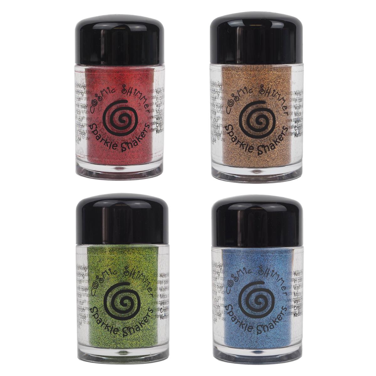 Cosmic Shimmer Sparkle Shakers - Set of 4 | HobbyMaker
