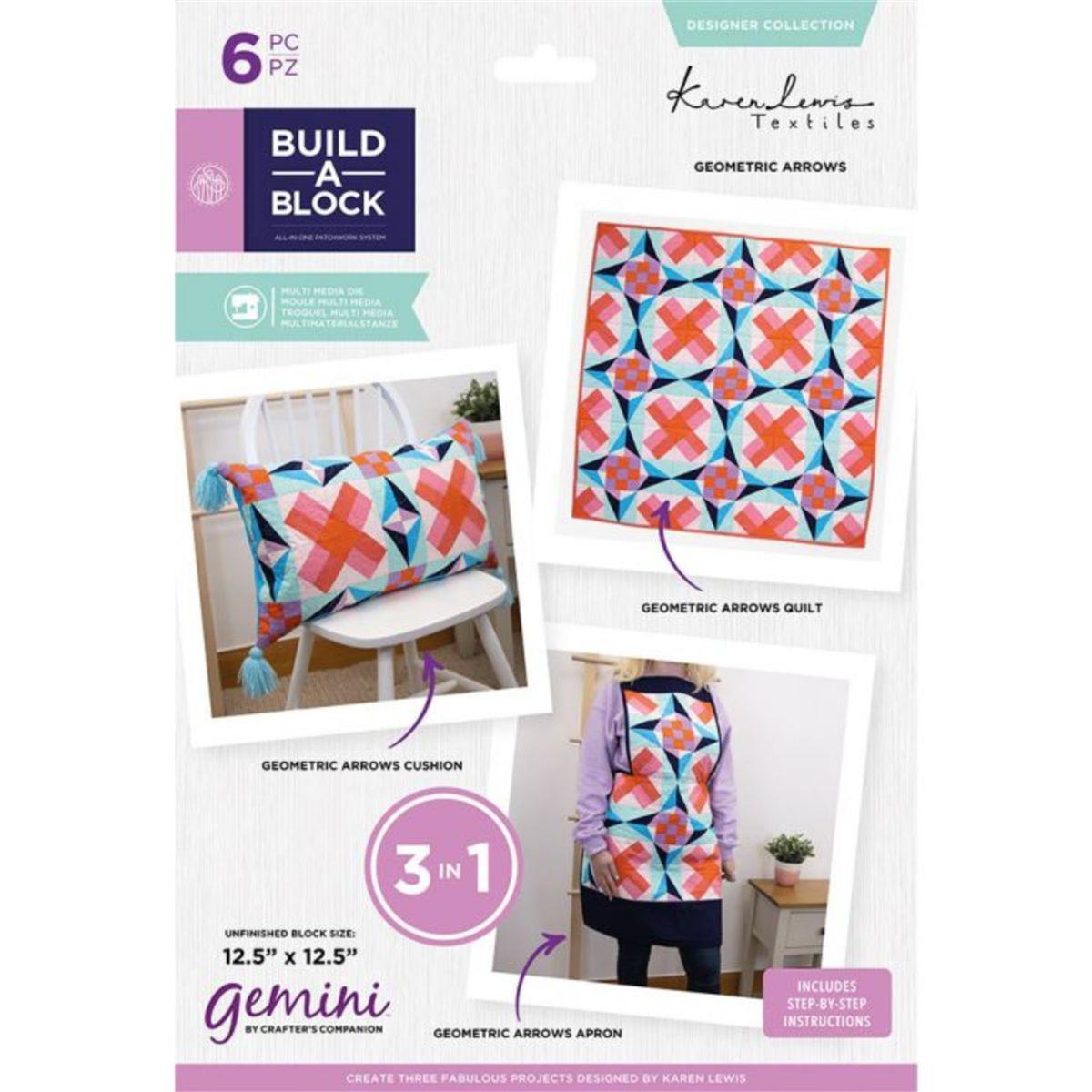 Gemini Build-A-Block Designer Collection - Geometric Arrows | SewingStreet