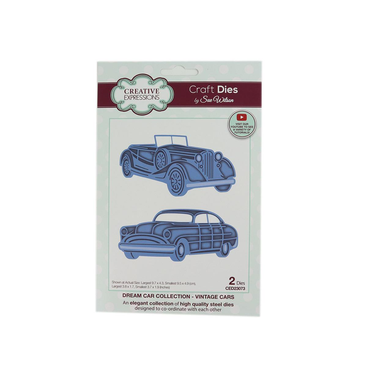 Creative Expressions Sue Wilson Dream Car Collection Vintage Cars Craft ...