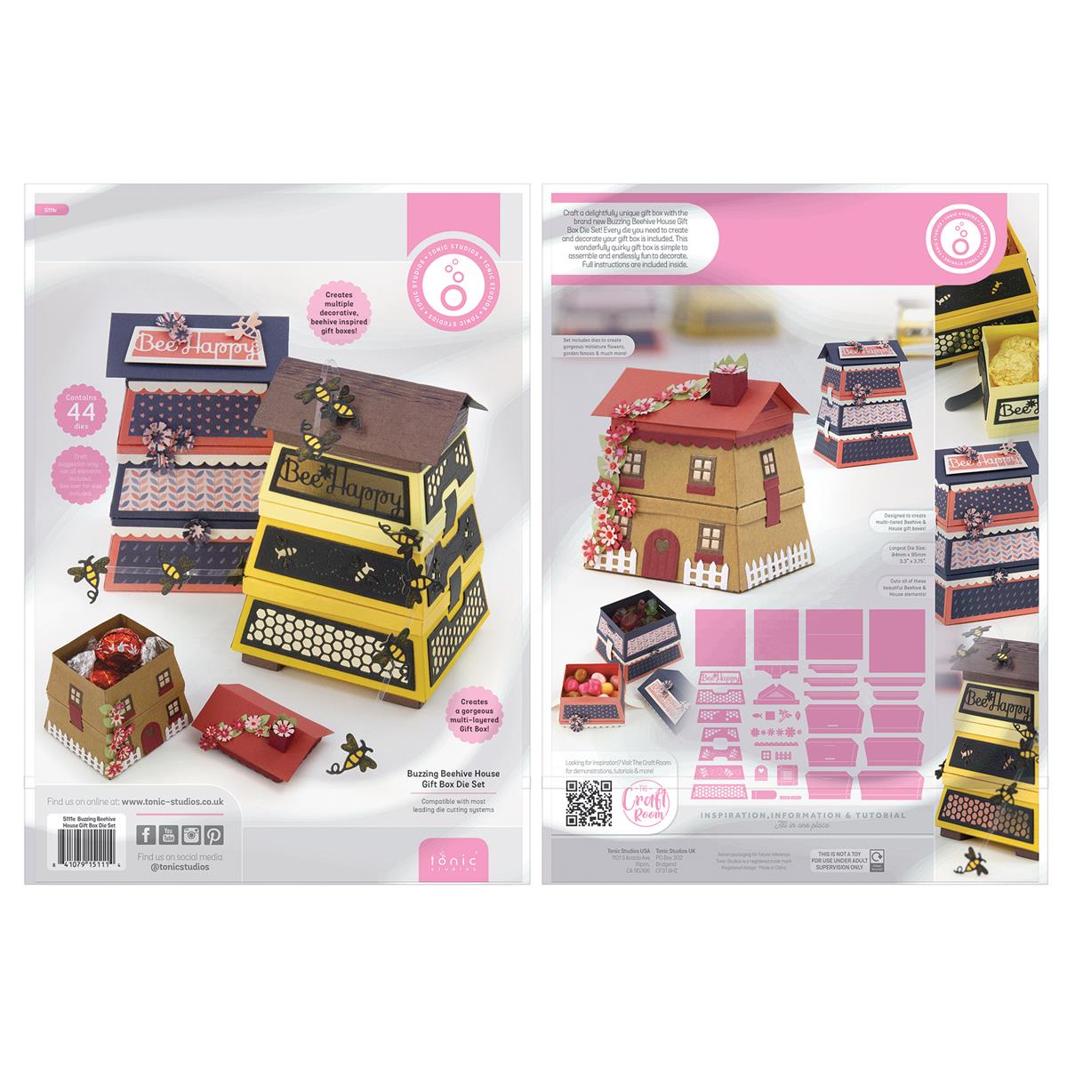 Tonic Studios - Buzzing BeeHive House Die Set | HobbyMaker
