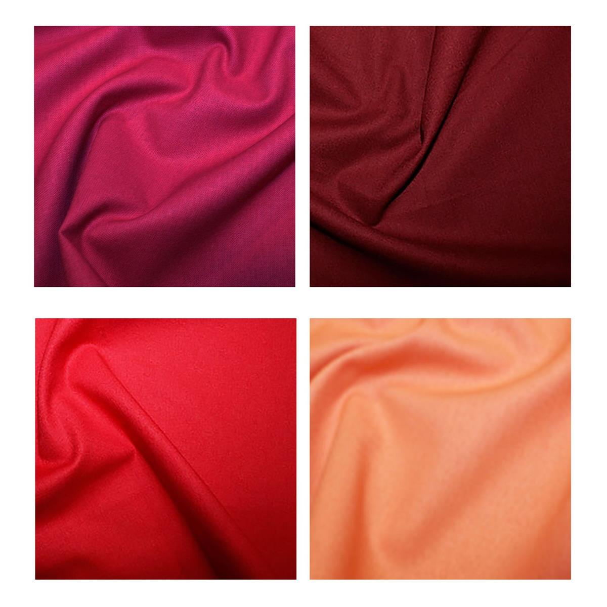Red Tonal Fabric Bundle (2m) | SewingStreet