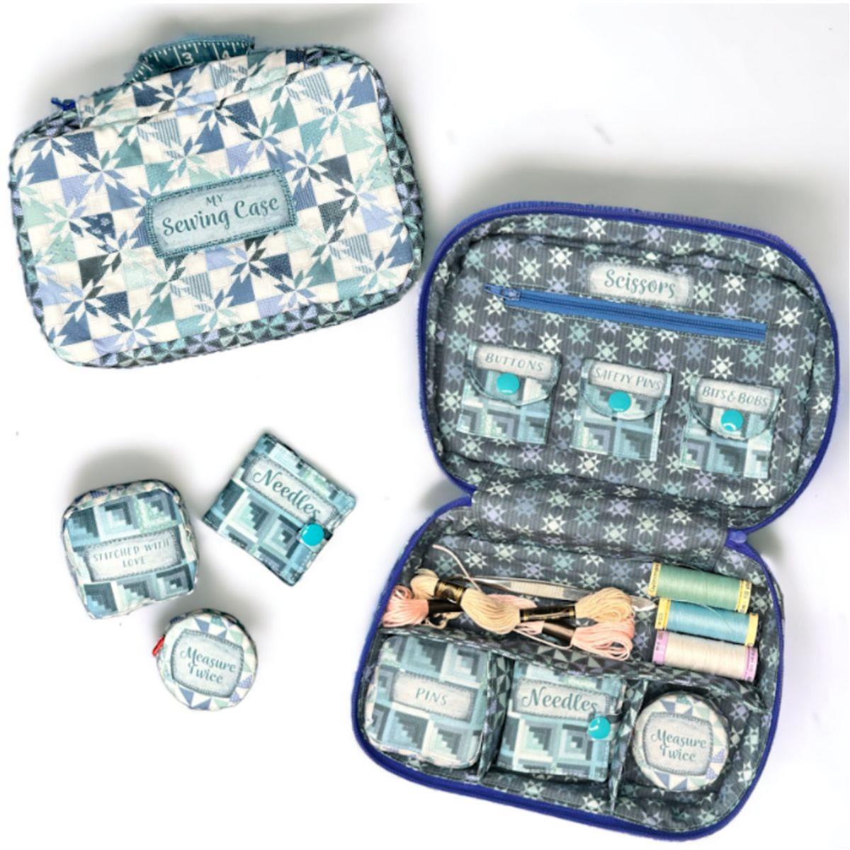 Amber Makes The Sewing Case Kit Patchwork: Panel & Instructions ...