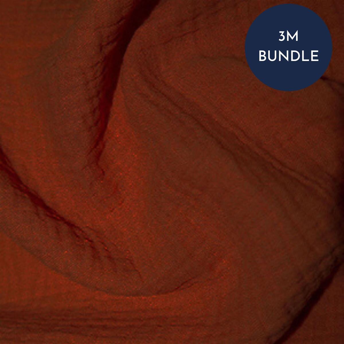 Terracotta Double Gauze Fabric Bundle (3m) | SewingStreet