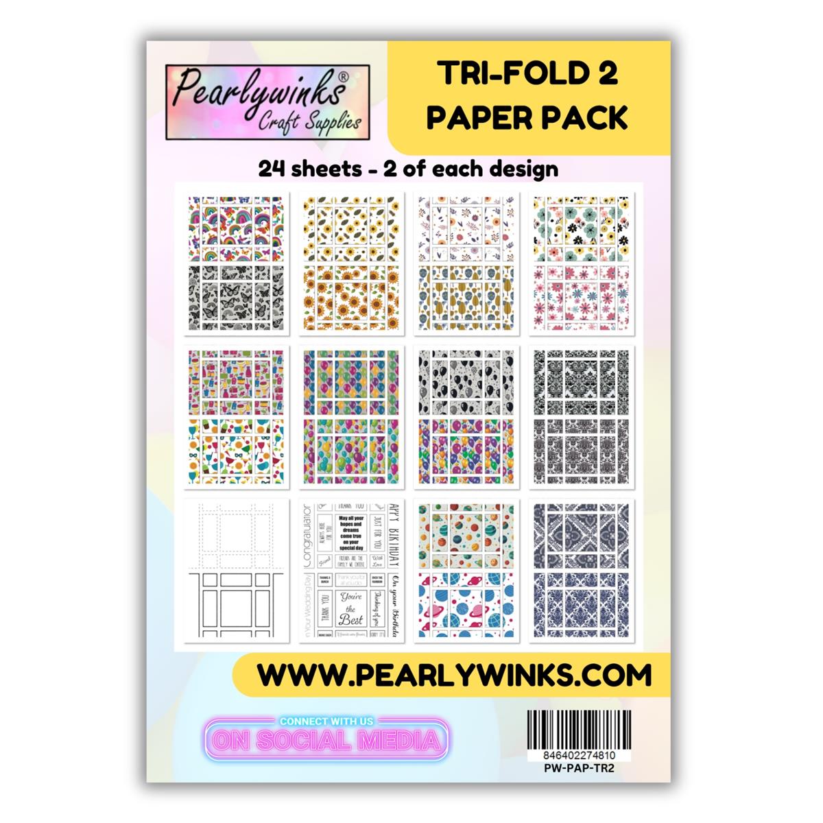 Tri Fold 2 Toppers Pack | HobbyMaker
