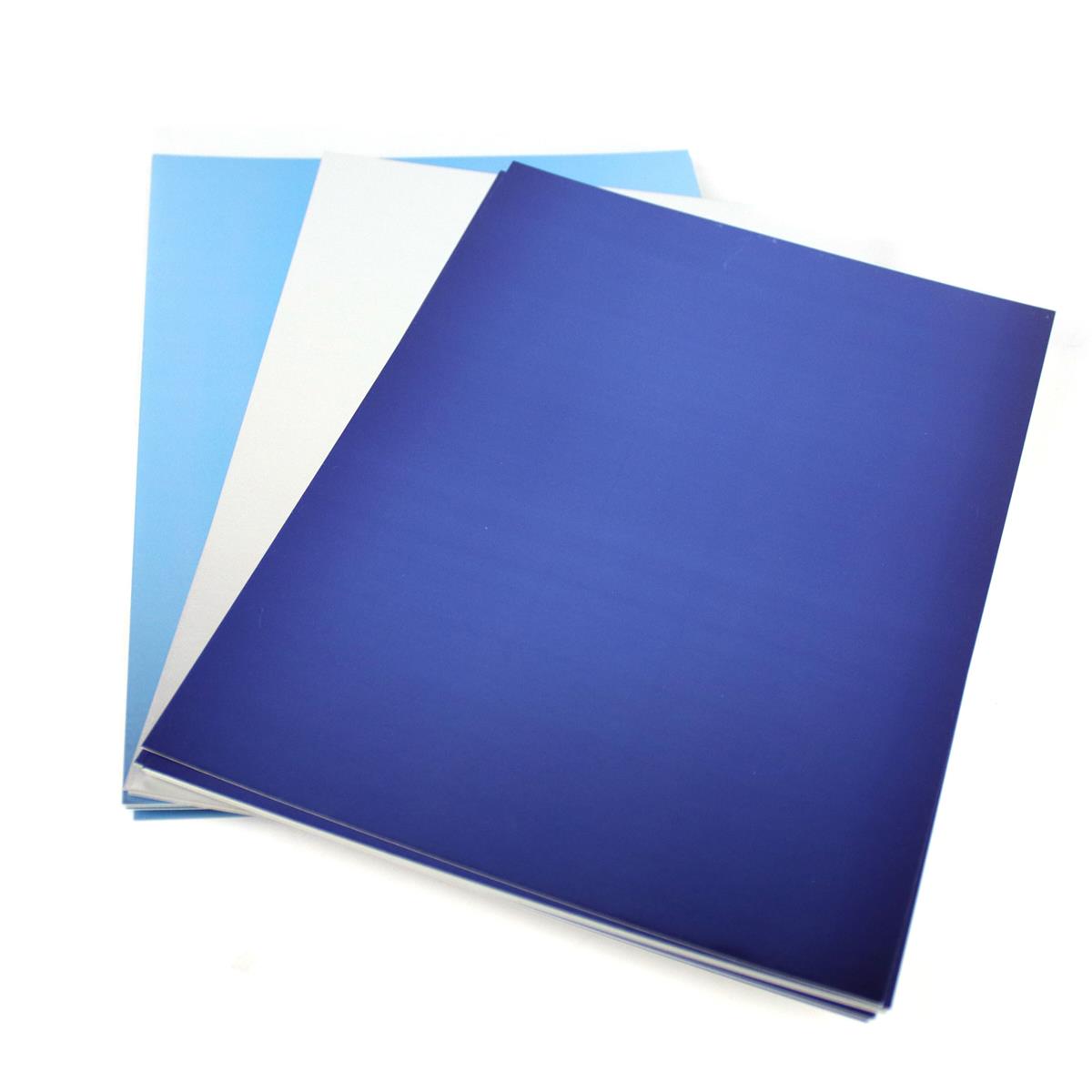 Paper Dienamics Metallic foil card mix - 30 sheet pack A4 | HobbyMaker