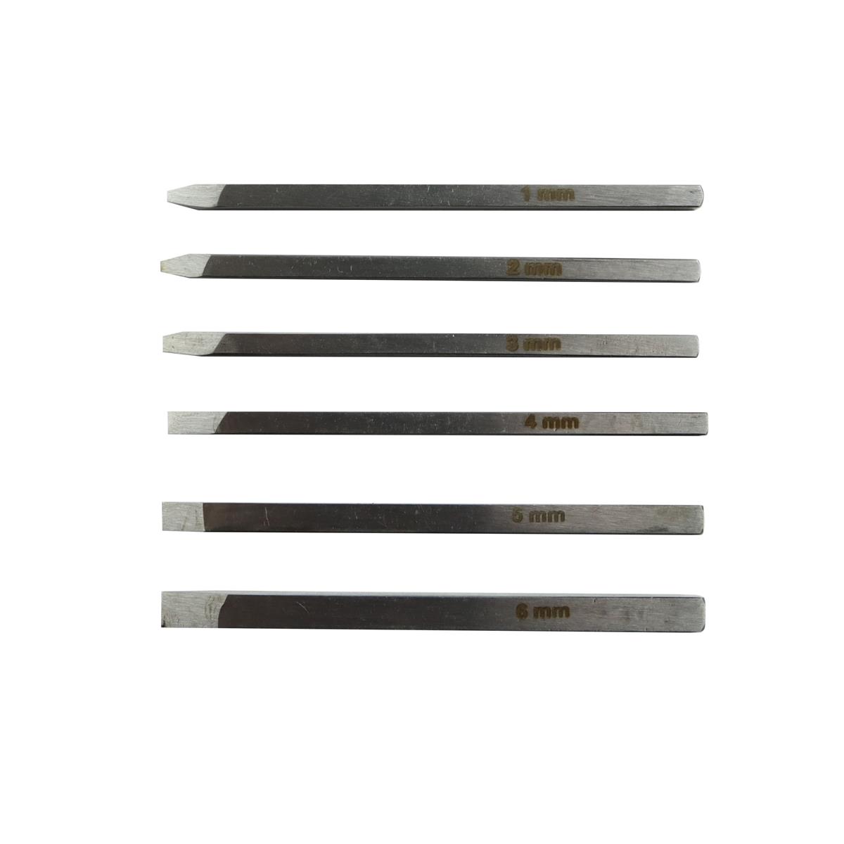 Straight Line Steel Punches, Set of 6 With Instructions By Rachel ...