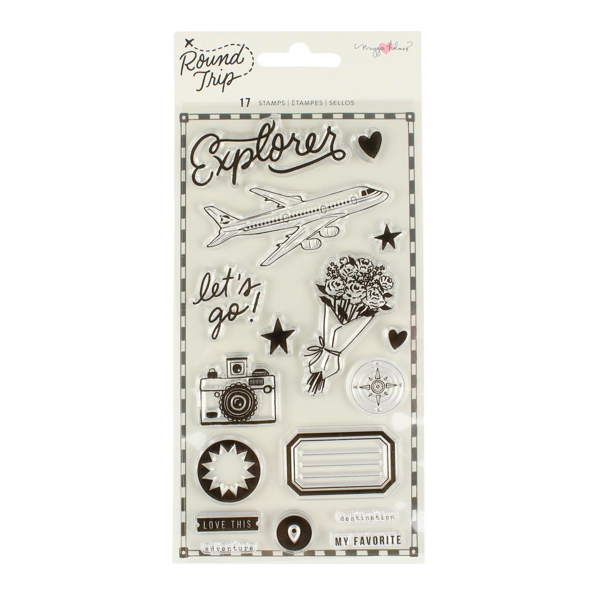 We R - Photo - Round Trip Acrylic Stamp, 17 Stamps | HobbyMaker