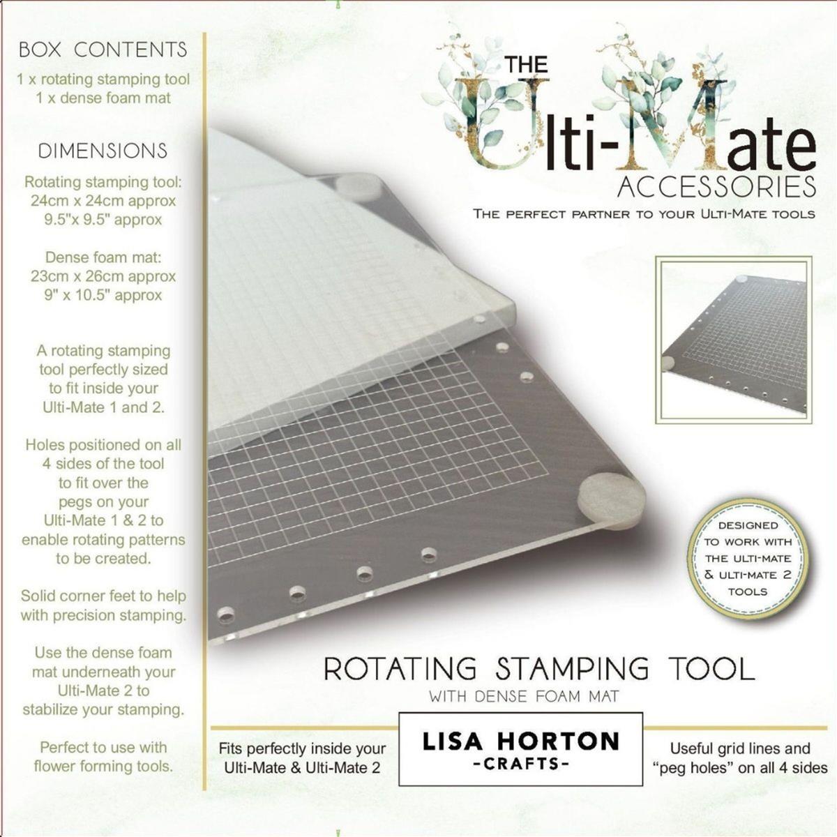 Lisa Horton Crafts- Rotating Stamp Tool for Ulti-mate 2 | HobbyMaker