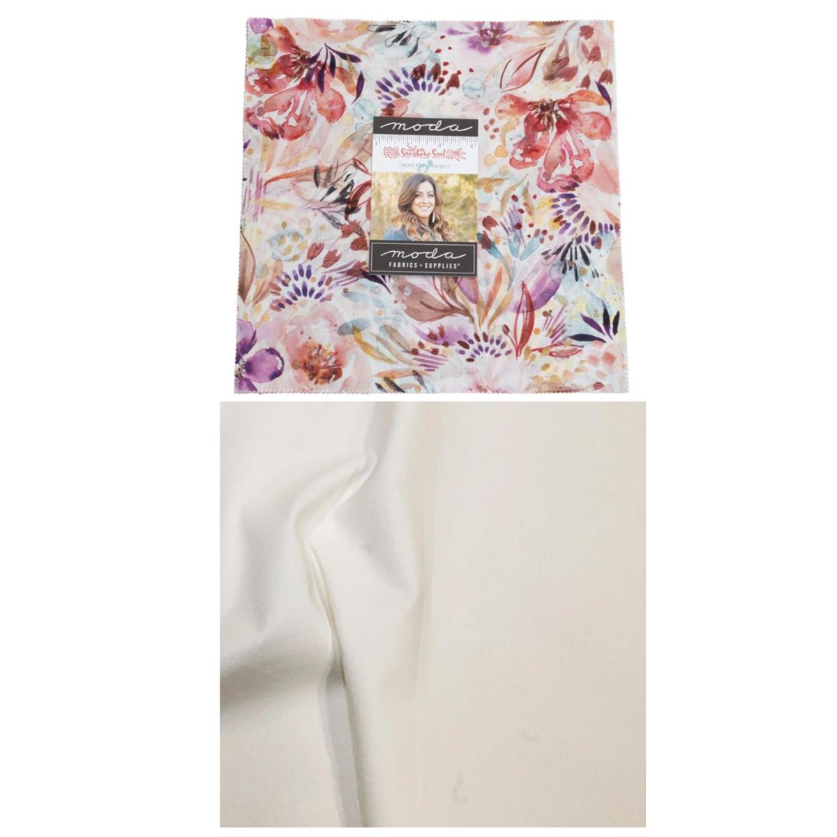 Moda Sunshine Soul Fabric Bundle: 10in Squares Layer Cake 42 Pieces ...