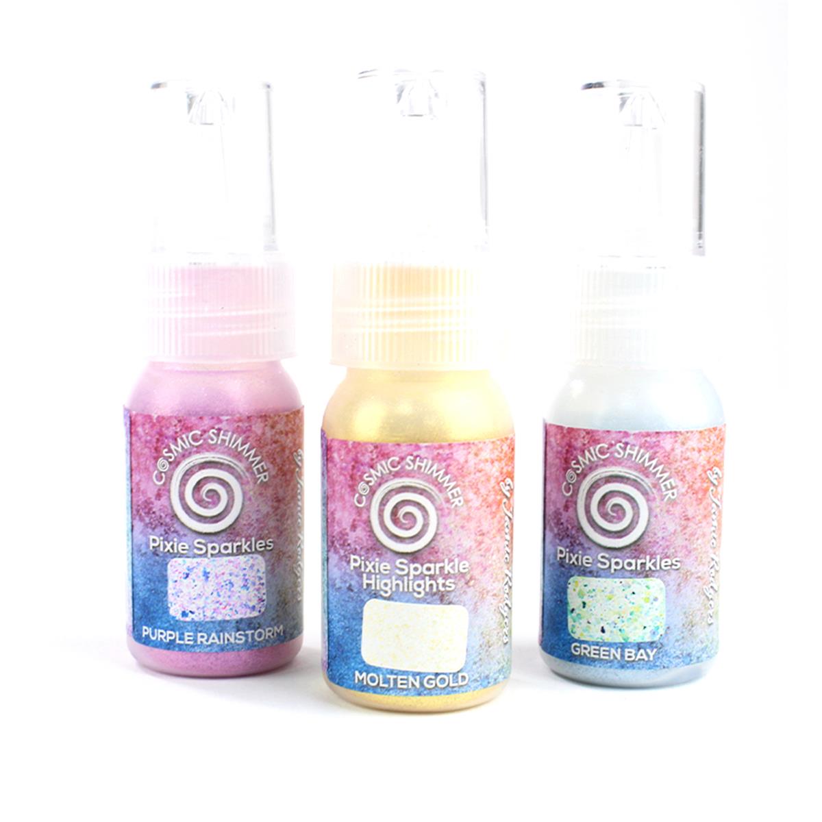 Cosmic Shimmer Jamie Rodgers Pixie Sparkles - Set of 3 - Bundle A ...