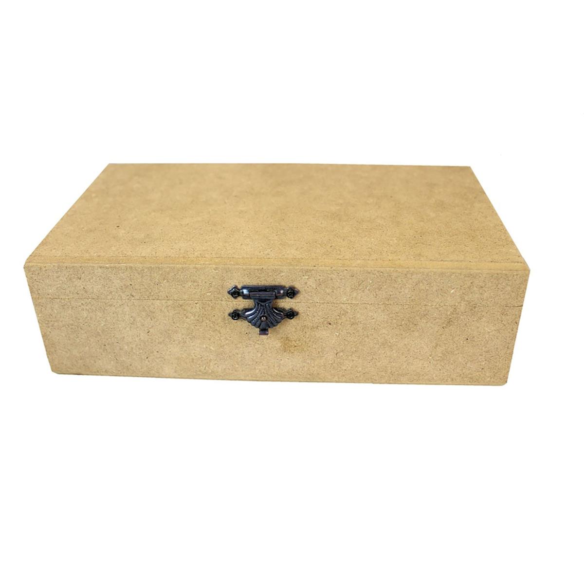 MDF Rectangular Box 23X13X8Cm | HobbyMaker