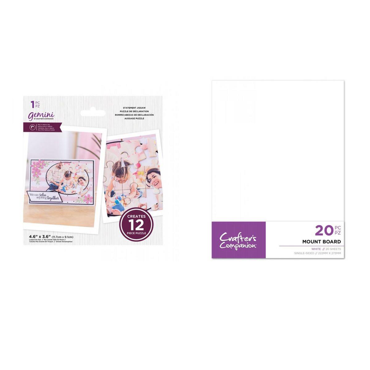 Gemini - Multimedia Statement Jigsaw & Mount Board Selection | SewingStreet