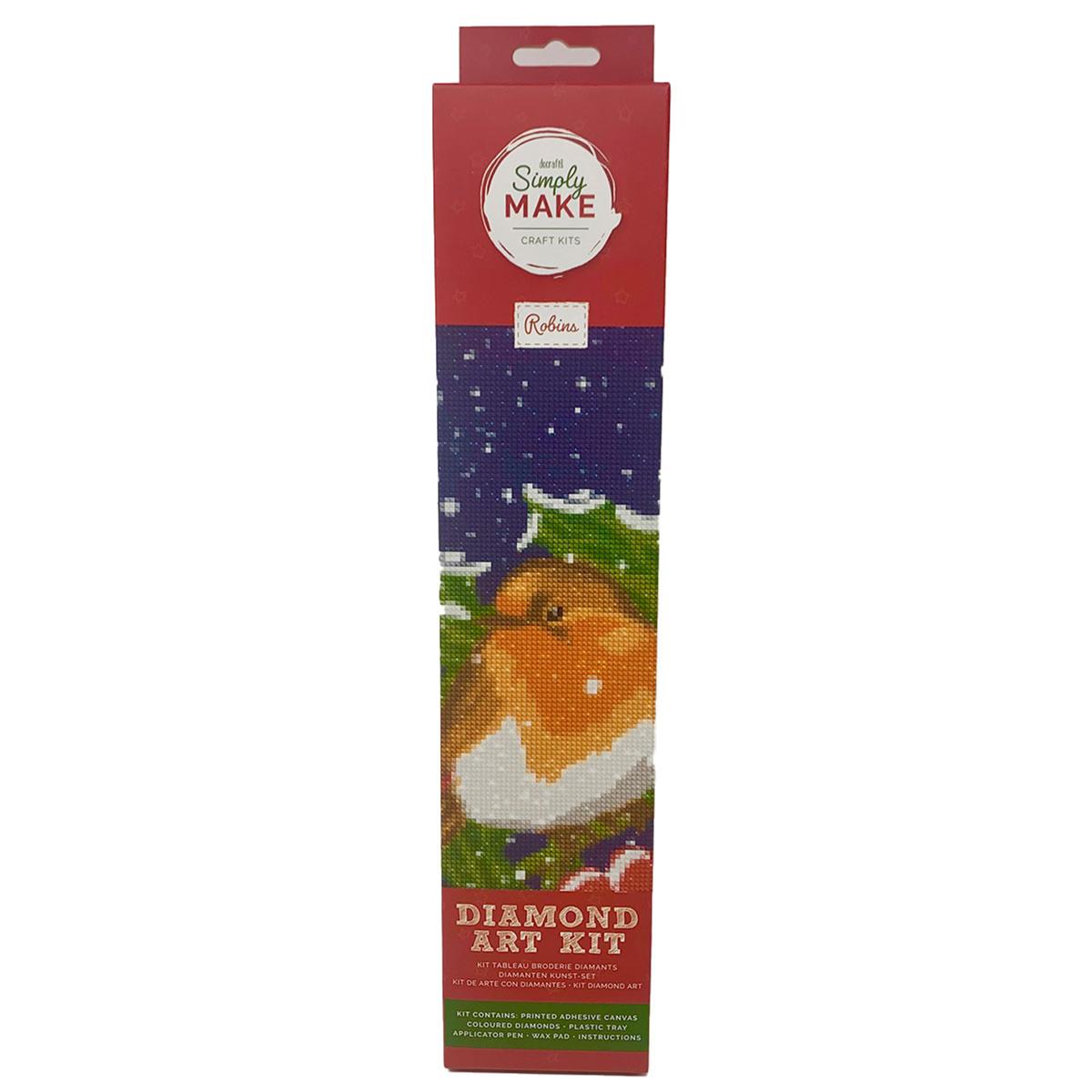 Christmas Robin Diamond Art Kit | HobbyMaker