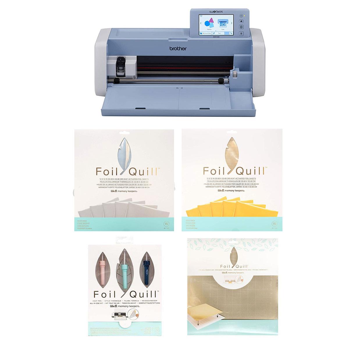 HOBBYMAKER EXCLUSIVE - Brother ScanNCut SDX 1200 & We R Foil Quill ...