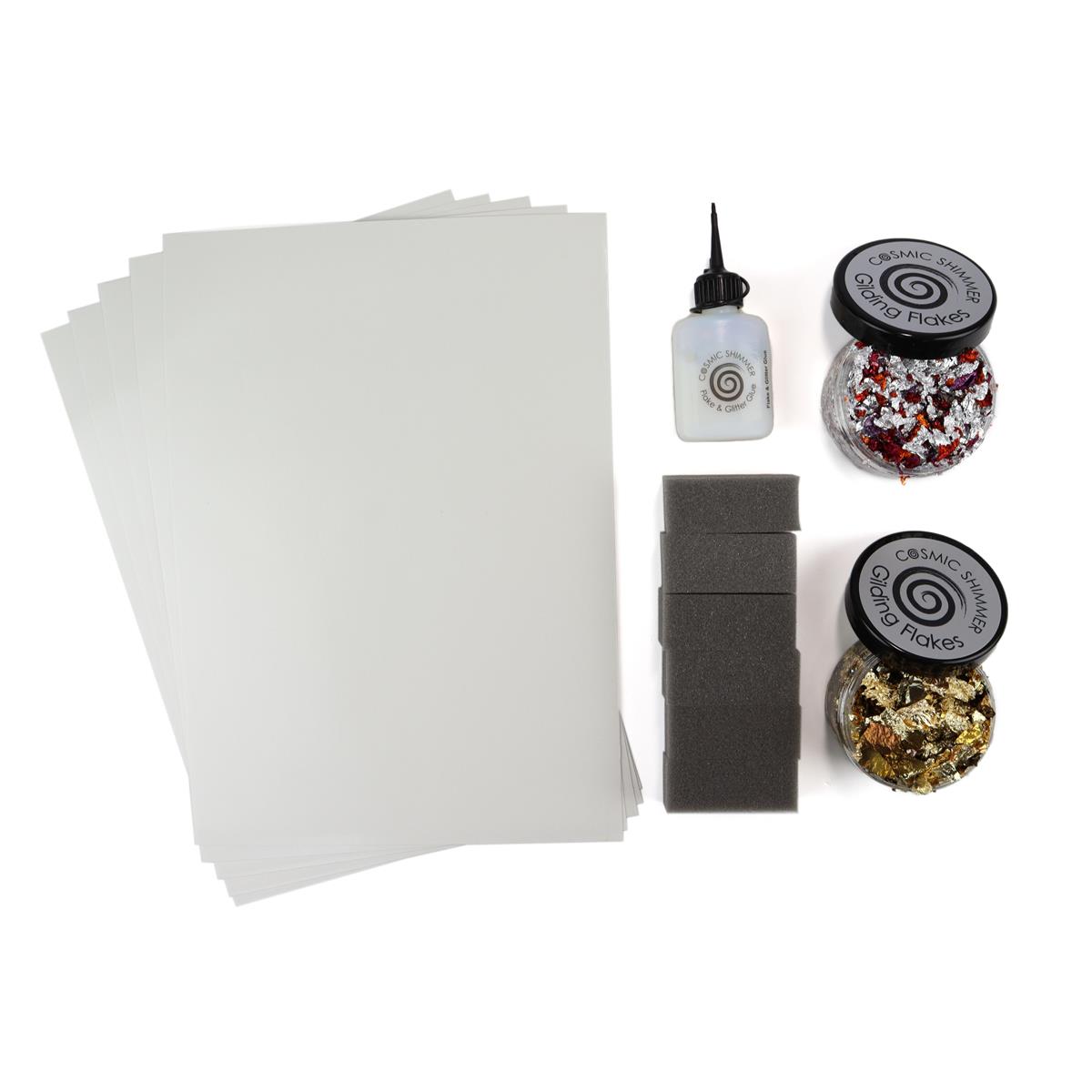 Cosmic Shimmer Gilding Flake Kit | HobbyMaker
