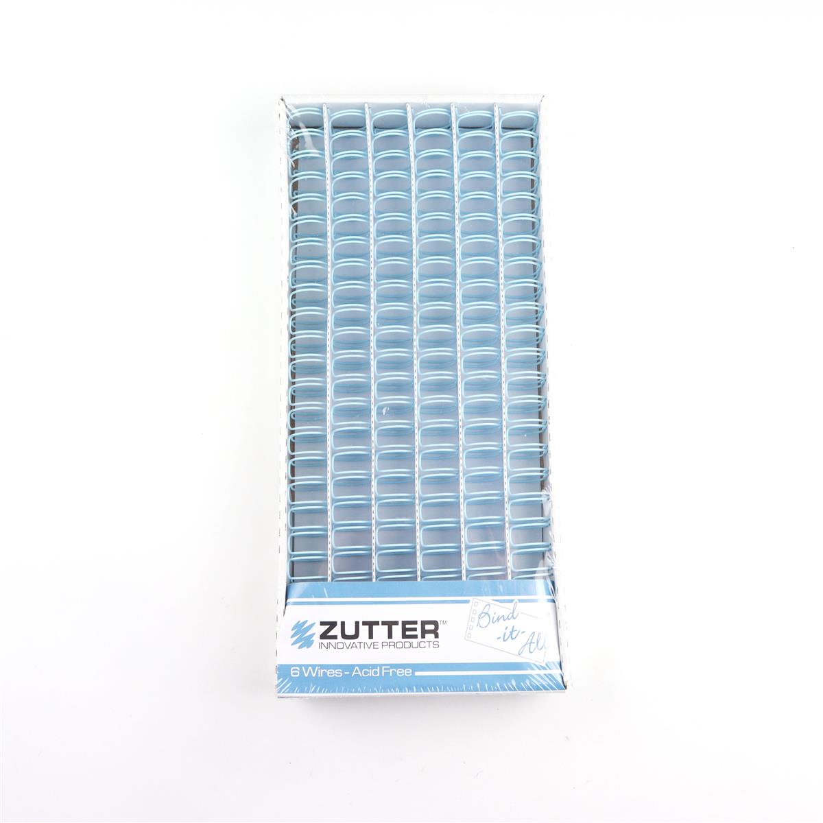 Zutter 3/4 Inch Bind It All Book Wires (pack of 6) - Blue | HobbyMaker